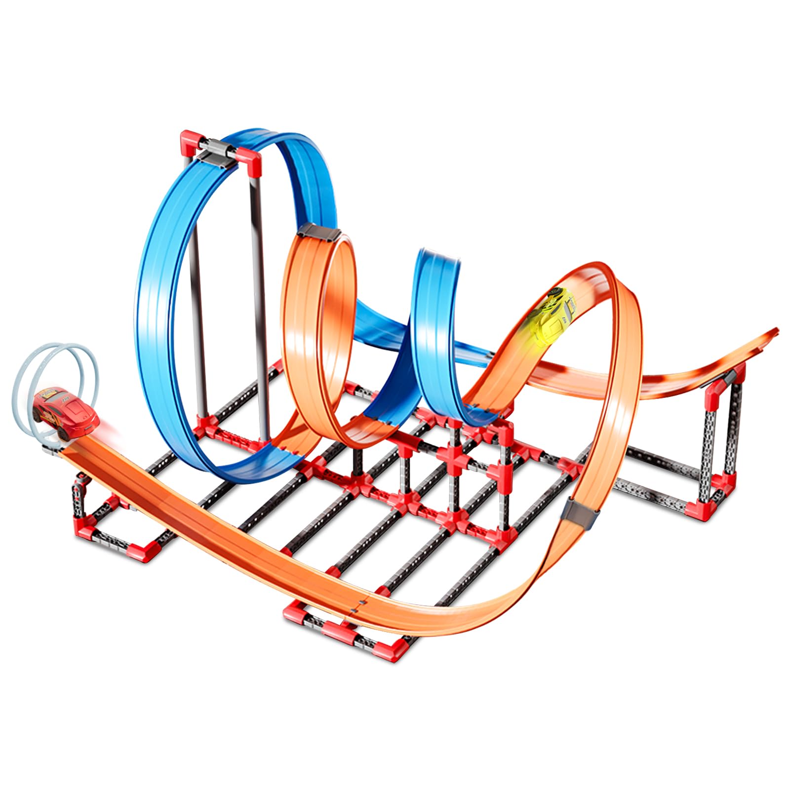 Amazon.com: Flycites Race Car Track Set, Slot Car Race Track with 2 ...