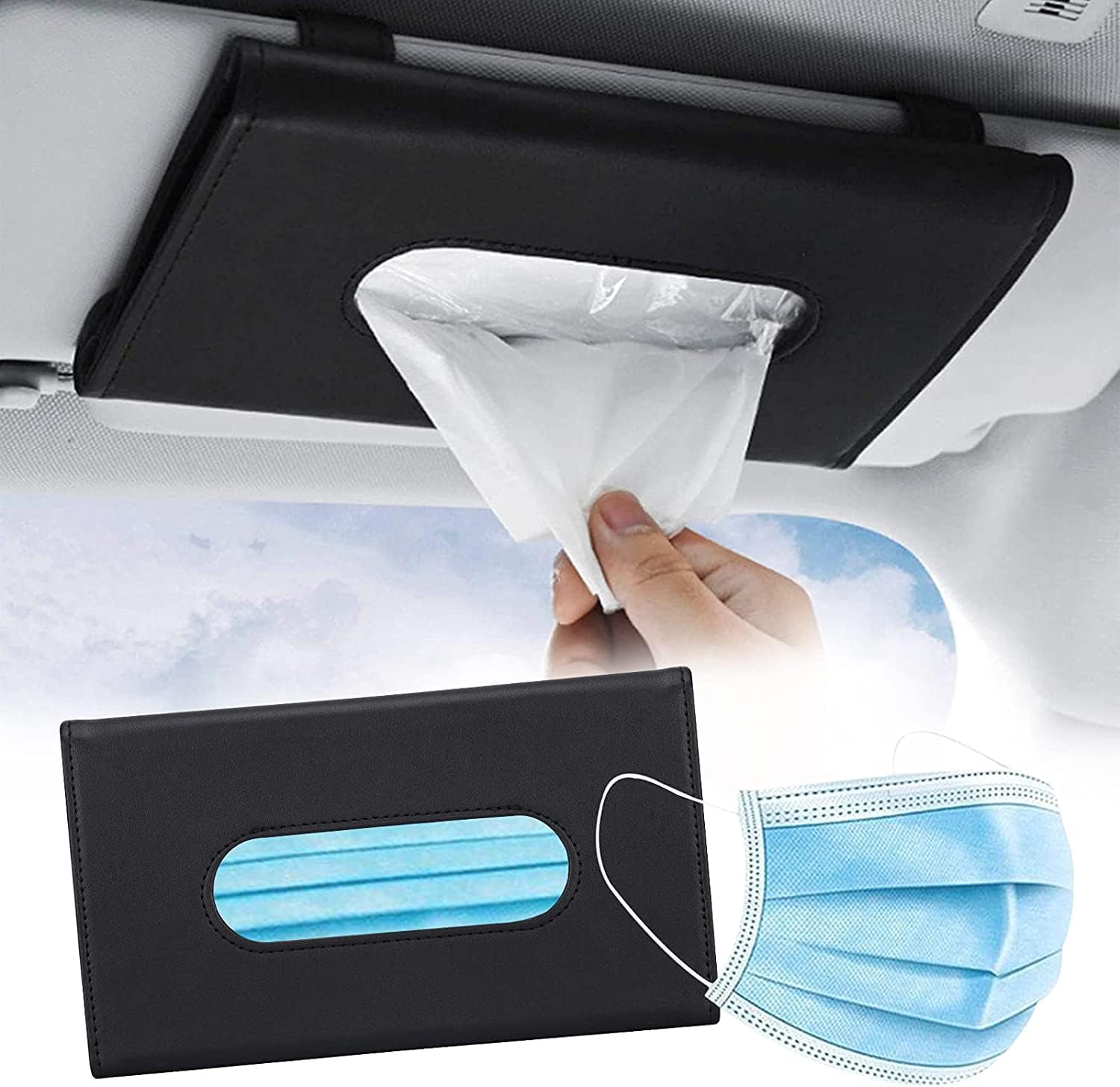 CARTMAN Car Tissues Holder for Car, Visor Tissue Holder, Car Tissue Box ...