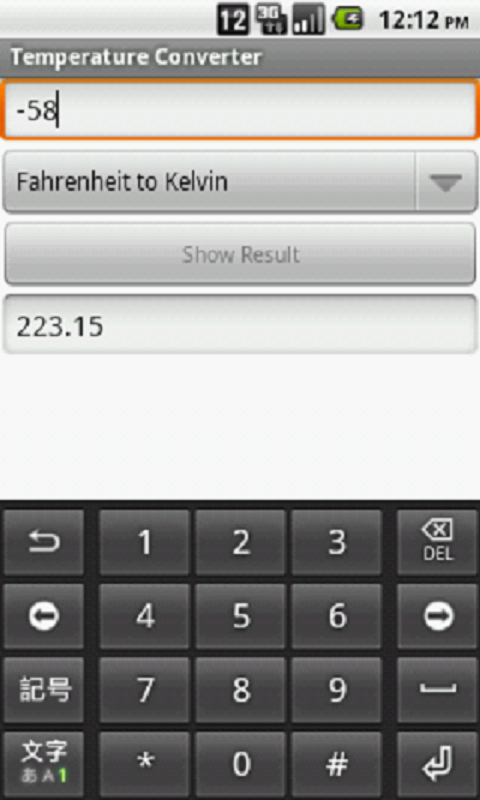 Temperature Converter - App on Amazon Appstore