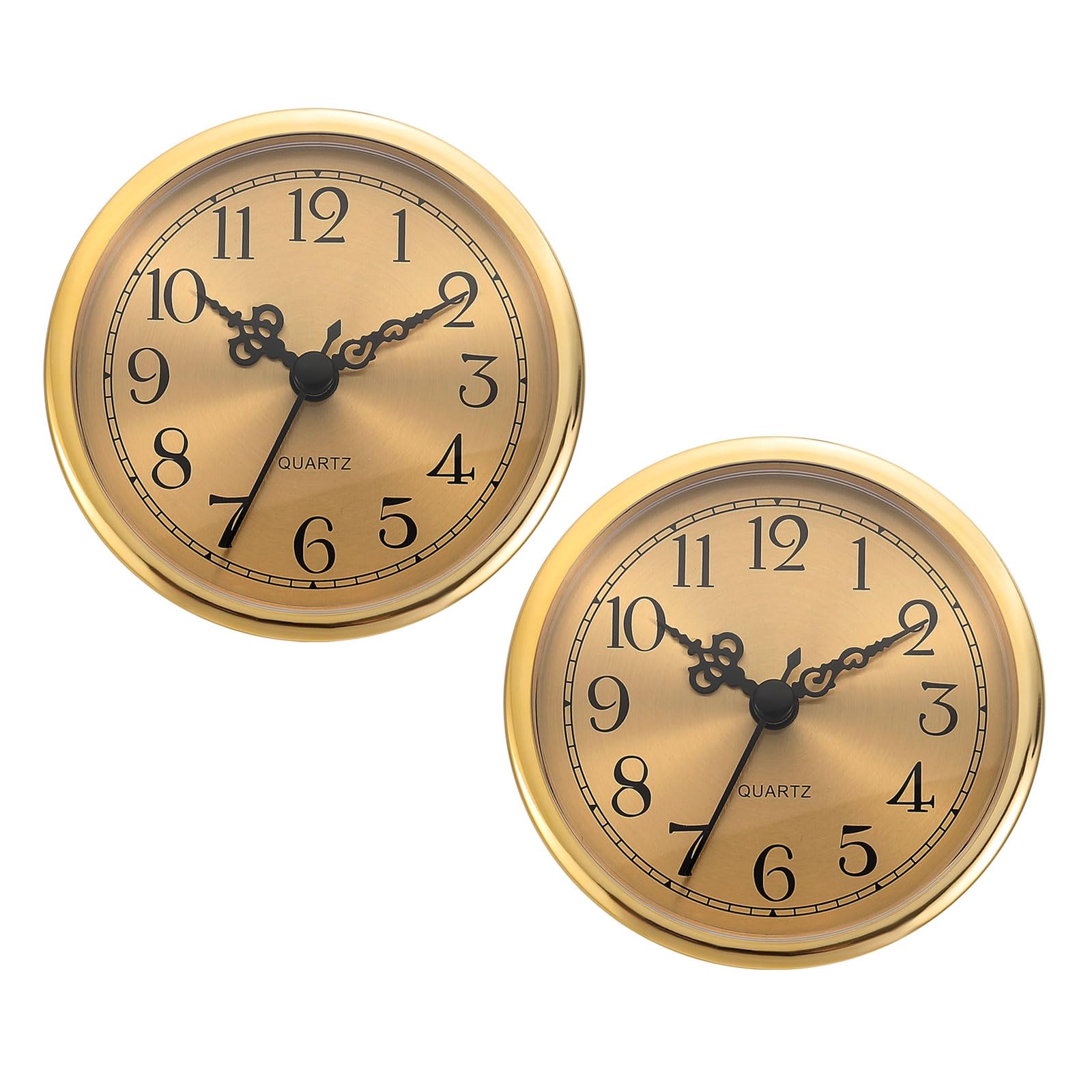 Amazon.com: PATIKIL 3.5" 90mm Quartz Clock Insert, 2 Pcs Round Quartz ...