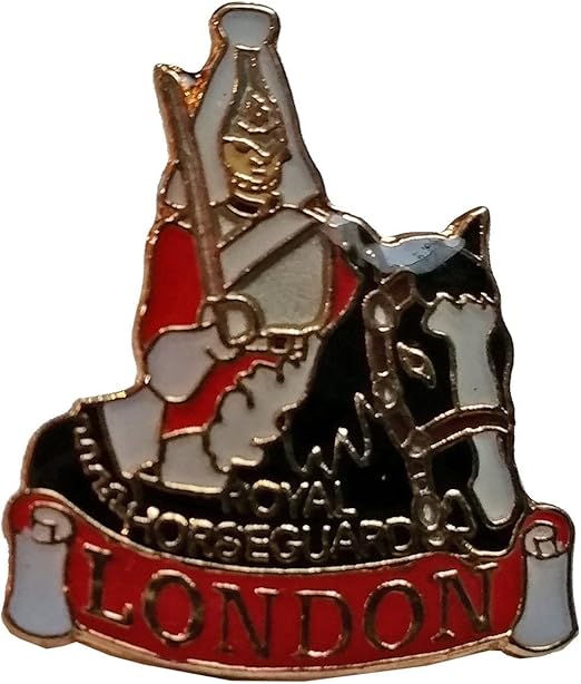 English Royal Horseguard Lapel Pin / Mounted Horse Patrol / Mounted ...