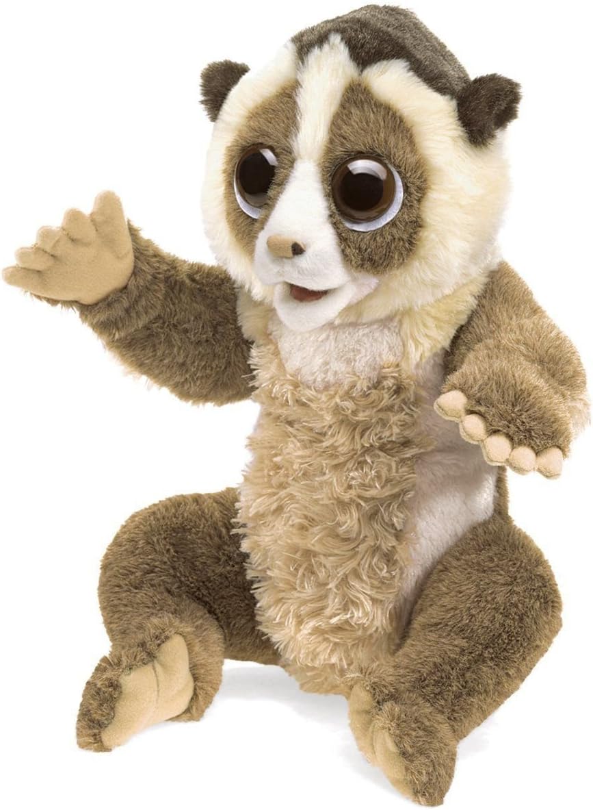 Amazon.com: Folkmanis Slow Loris Hand Puppet Plush : Toys & Games