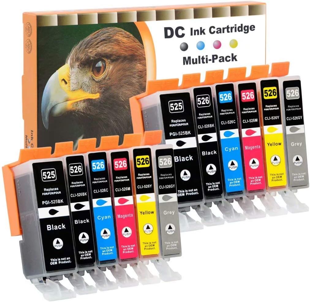 Canon CLI-526GY Grey Ink Cartridge - Genuine Printer Ink Cartridge ...