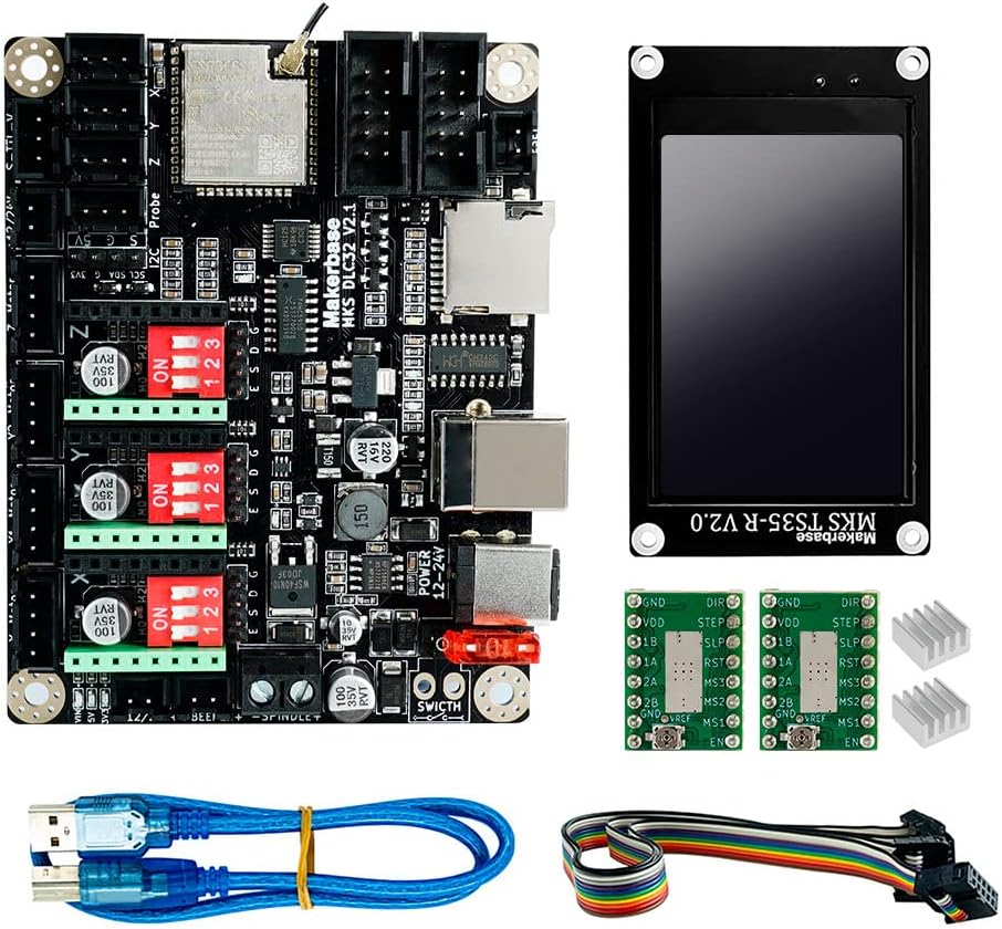 MKS DLC32 Steuerplatine 32 Bit ESP32 GRBL Offline-Controller TS35-R ...