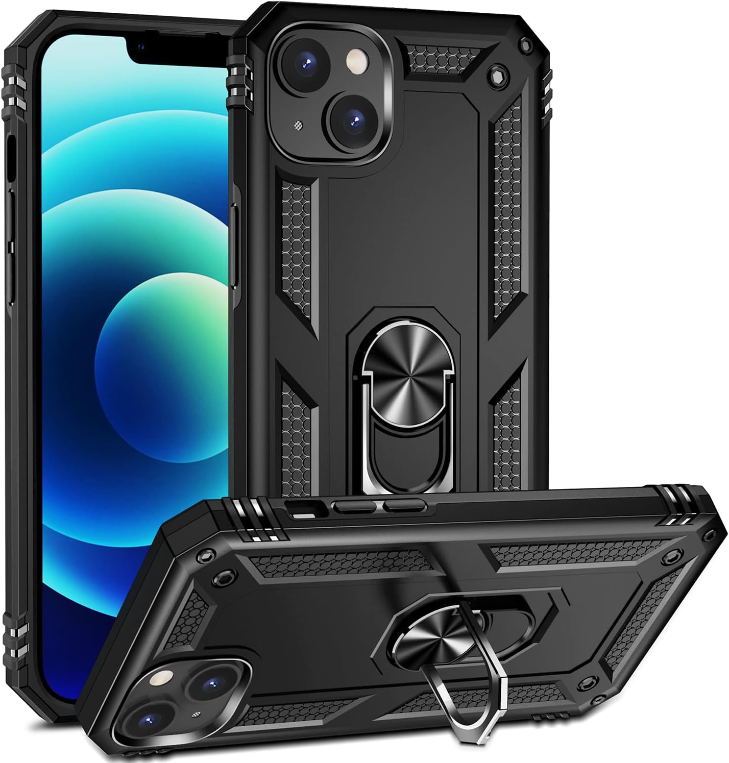 Amazon.com: Dionsibei Military Grade Drop Impact for iPhone 14 Plus ...