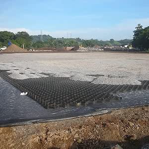 Amazon.co.jp: Gravel Protective Mat Outdoor Large Ground Grid, 2" Depth ...