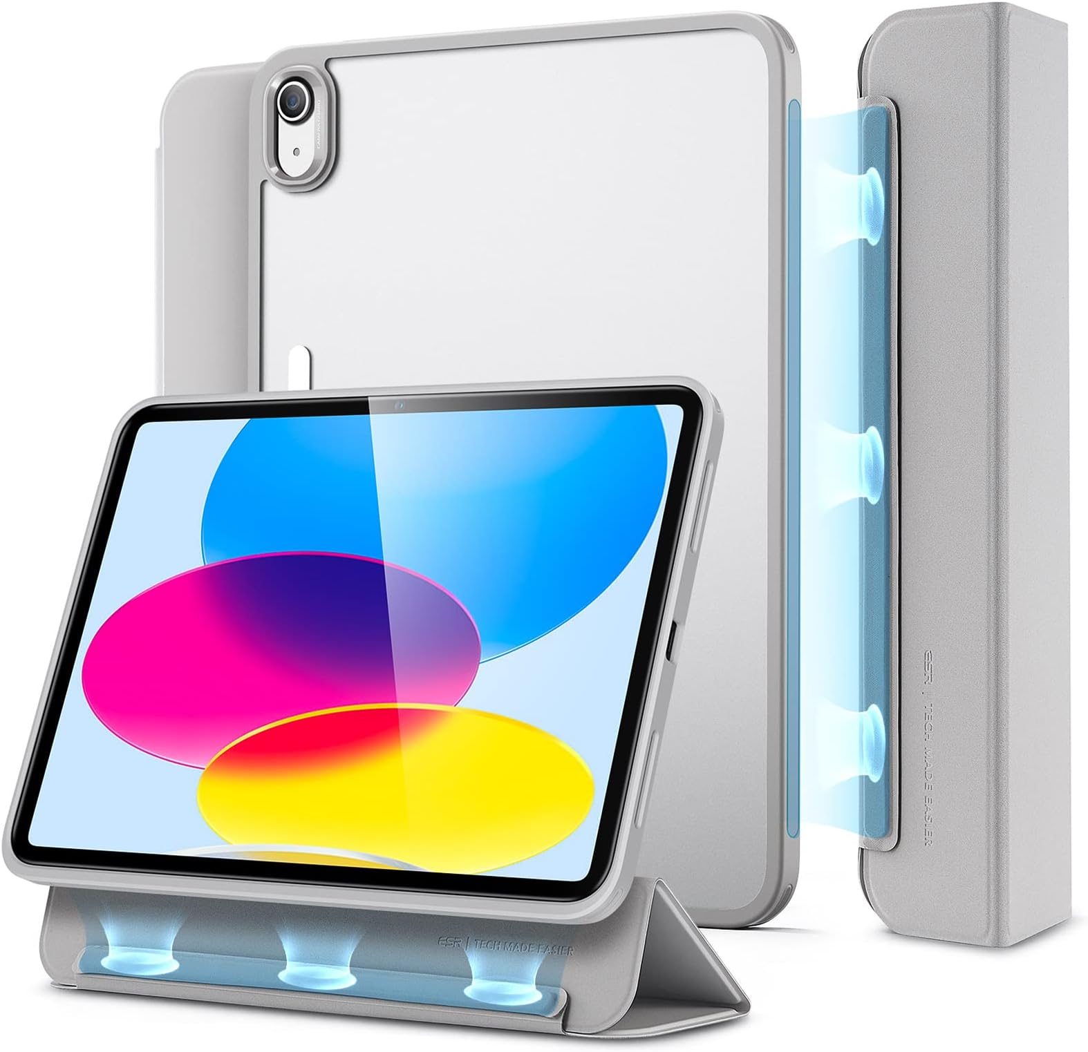 Amazon.com: JETech Magnetic Case for iPad 10 (10.9-Inch, 2022 Model ...