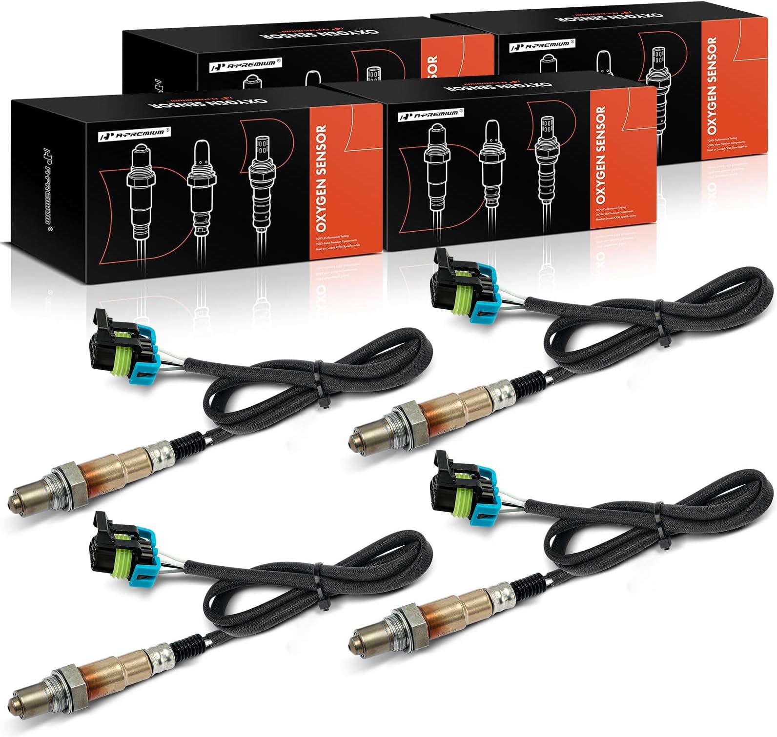 Amazon.com: Sangyue 4x Oxygen O2 Sensor for 2012 2014 2015 2016 GMC ...