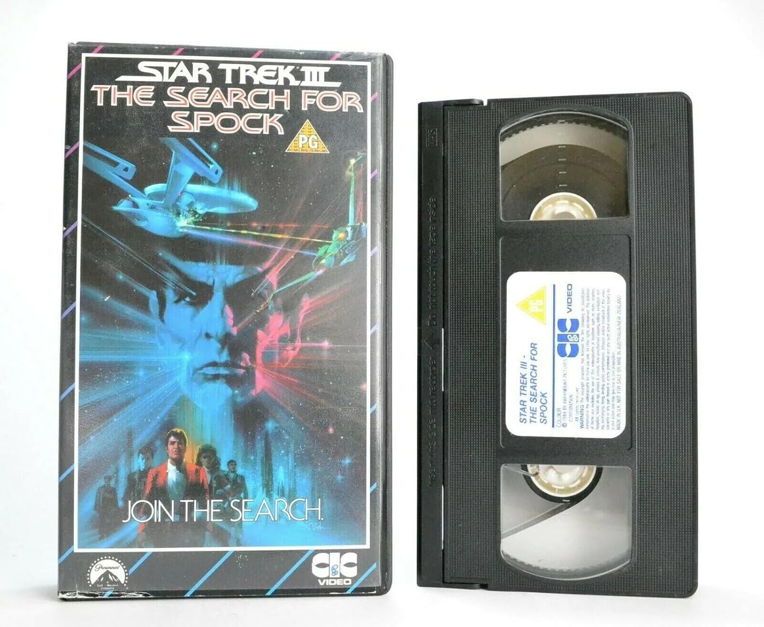 Star Trek Iii The Search For Spock Vhs William Shatner 2529
