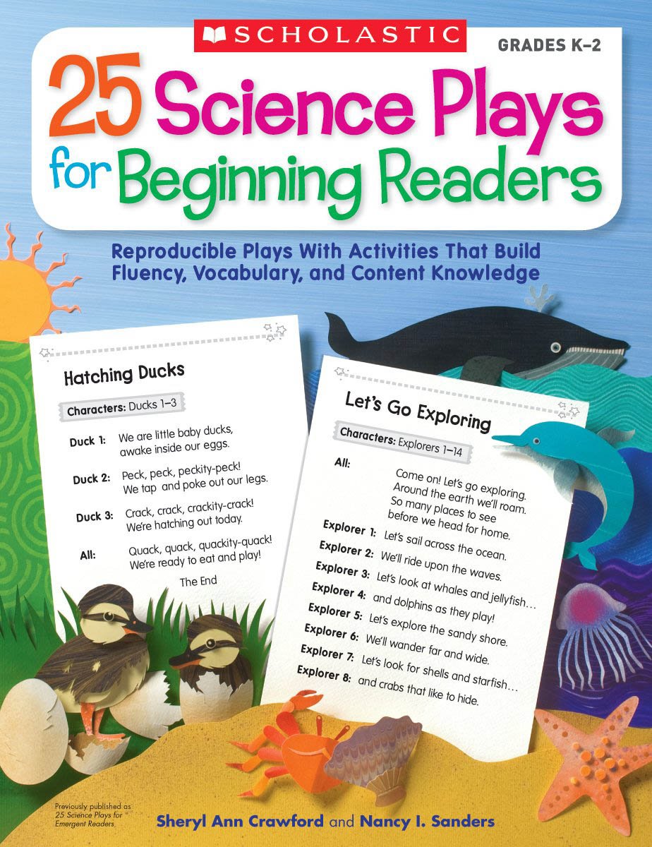 25 Science Plays for Beginning Readers: Reproducible Plays With ...