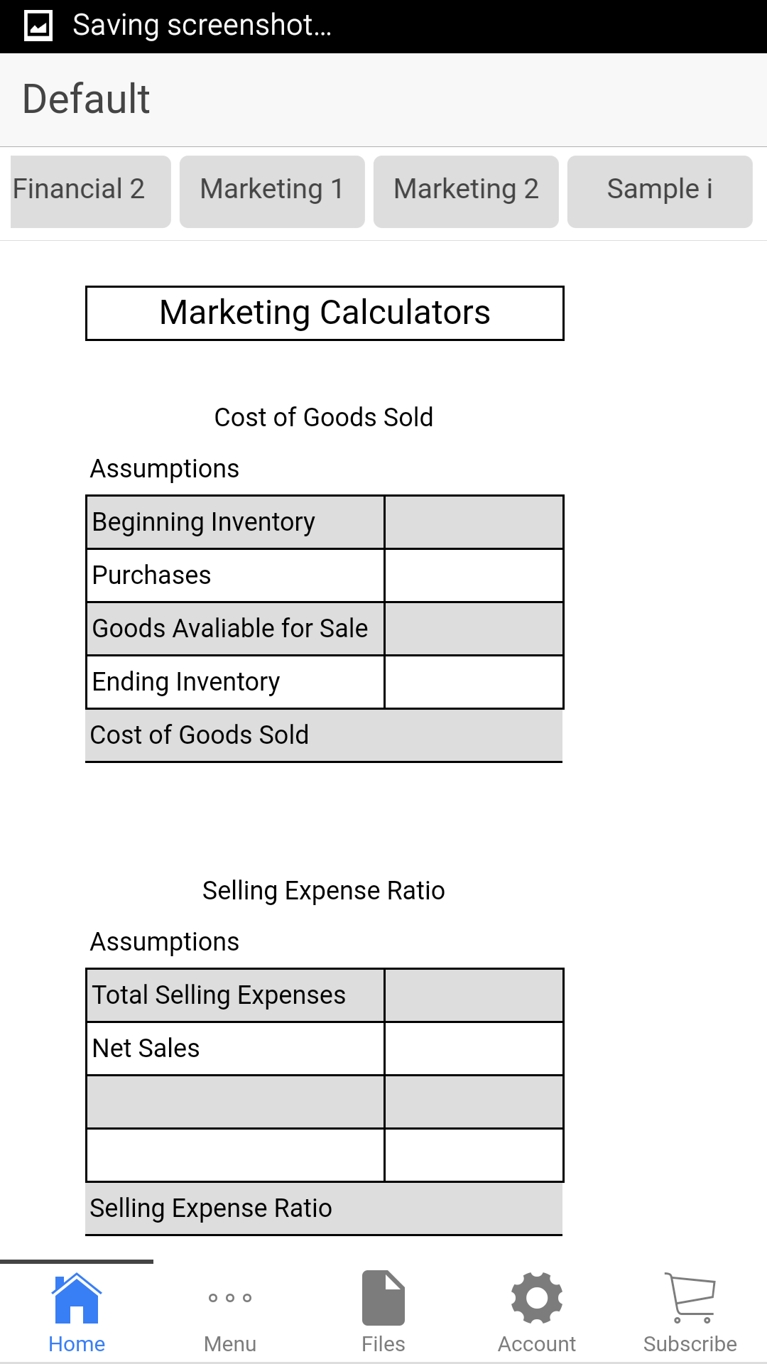 Business Income Statement - App on Amazon Appstore