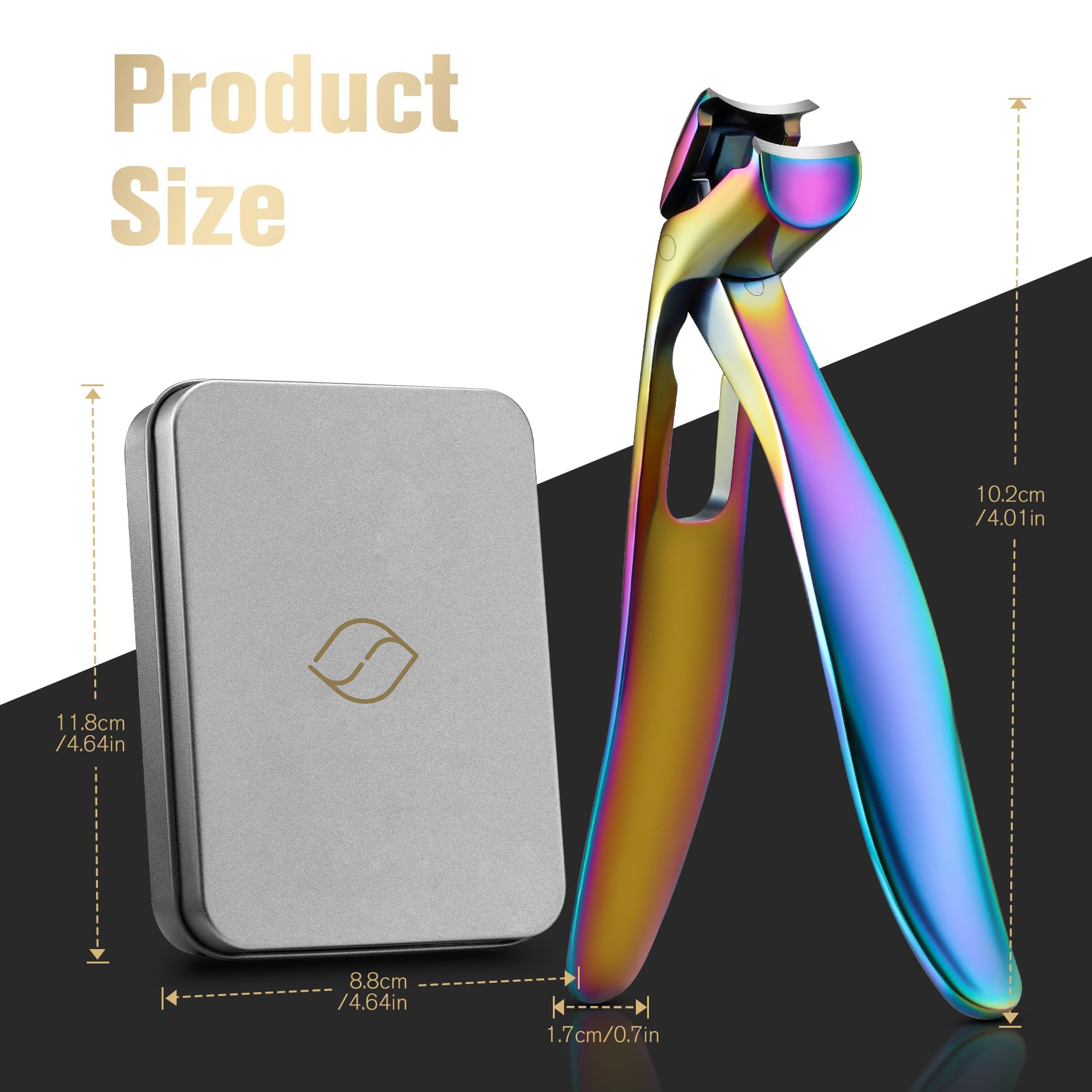 Snapklik.com : FERYES Angled Head Long Handled Toenail Clipper For ...