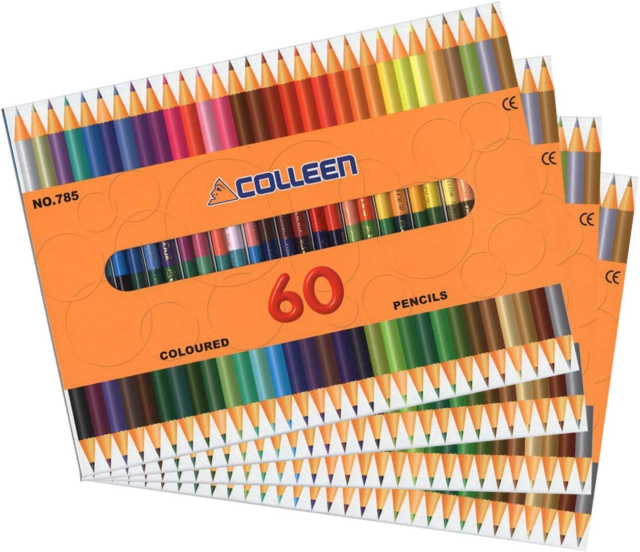 Amazon.com: Colleen 785 Colored Pencils, 30 Double-Sided Pencils, 60 ...