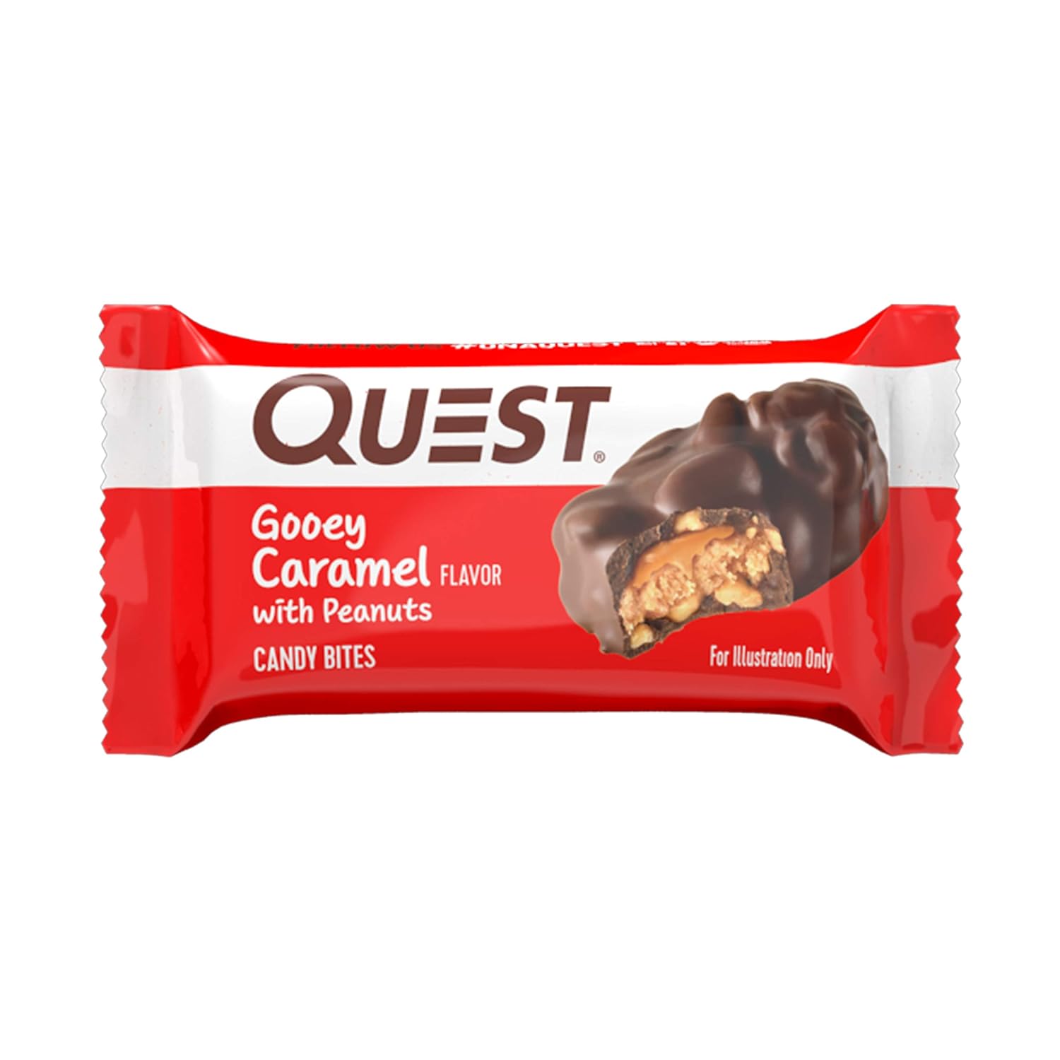 Quest Nutrition Gooey Caramel Candy Bites 074 onzas 24 unidades - Yaxa ...