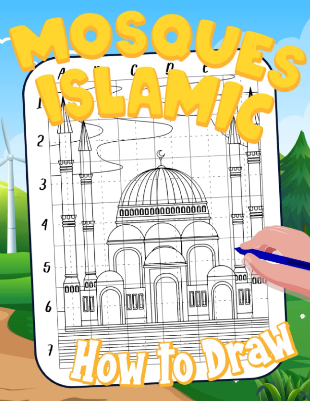 Mosque Drawing For Kids
