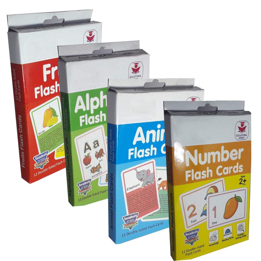Buy Sangam Big Deal Flash Cards for Kids (Combo Set) Early Learning ...