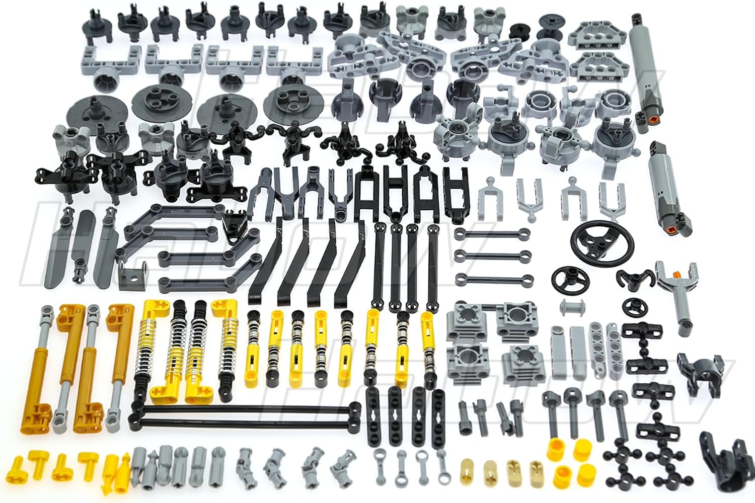 Habow 169pcs Technic-Parts Axle-Pin-Connector Compatible con Lego ...
