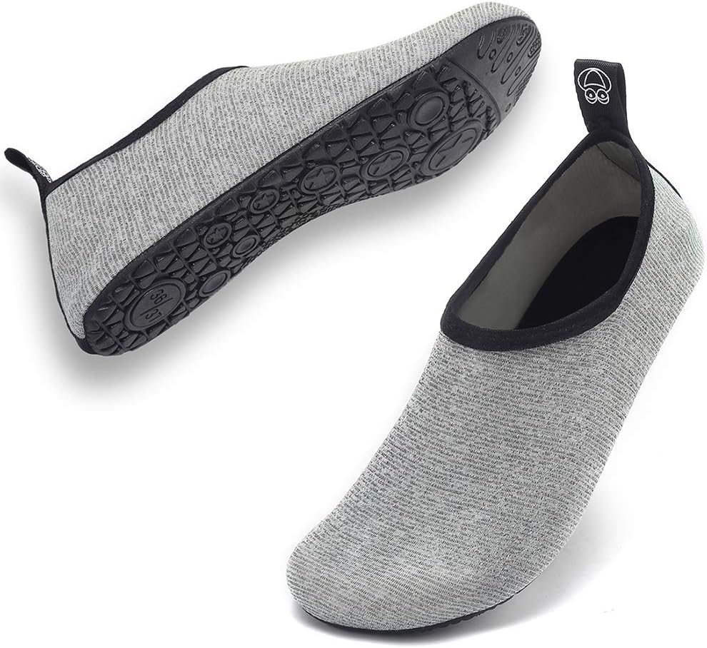 Amazon.com | welltree Water Socks Quick-Dry Barefoot Aqua Shoes Slip on ...