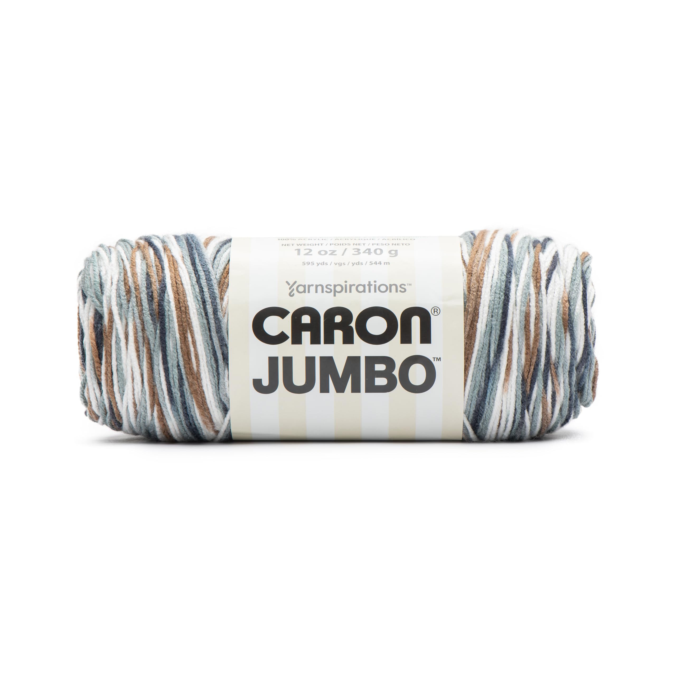 Amazon.com: Caron 327689 294009-9009 Jumbo Ombre Yarn - (4) Medium ...