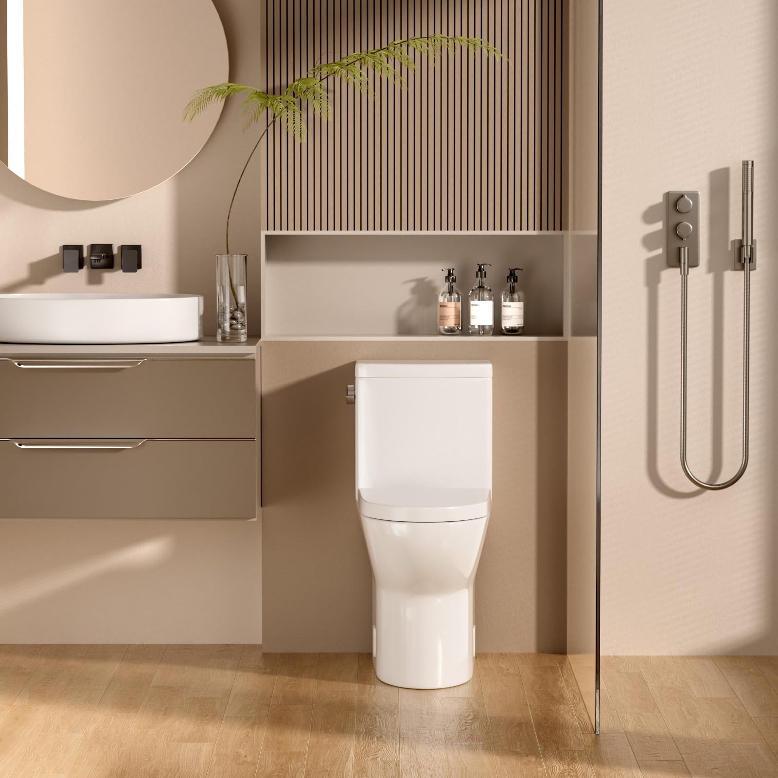 Snapklik.com : Sarlai One Piece Toilet Bathroom - Bathroom Toilet ...