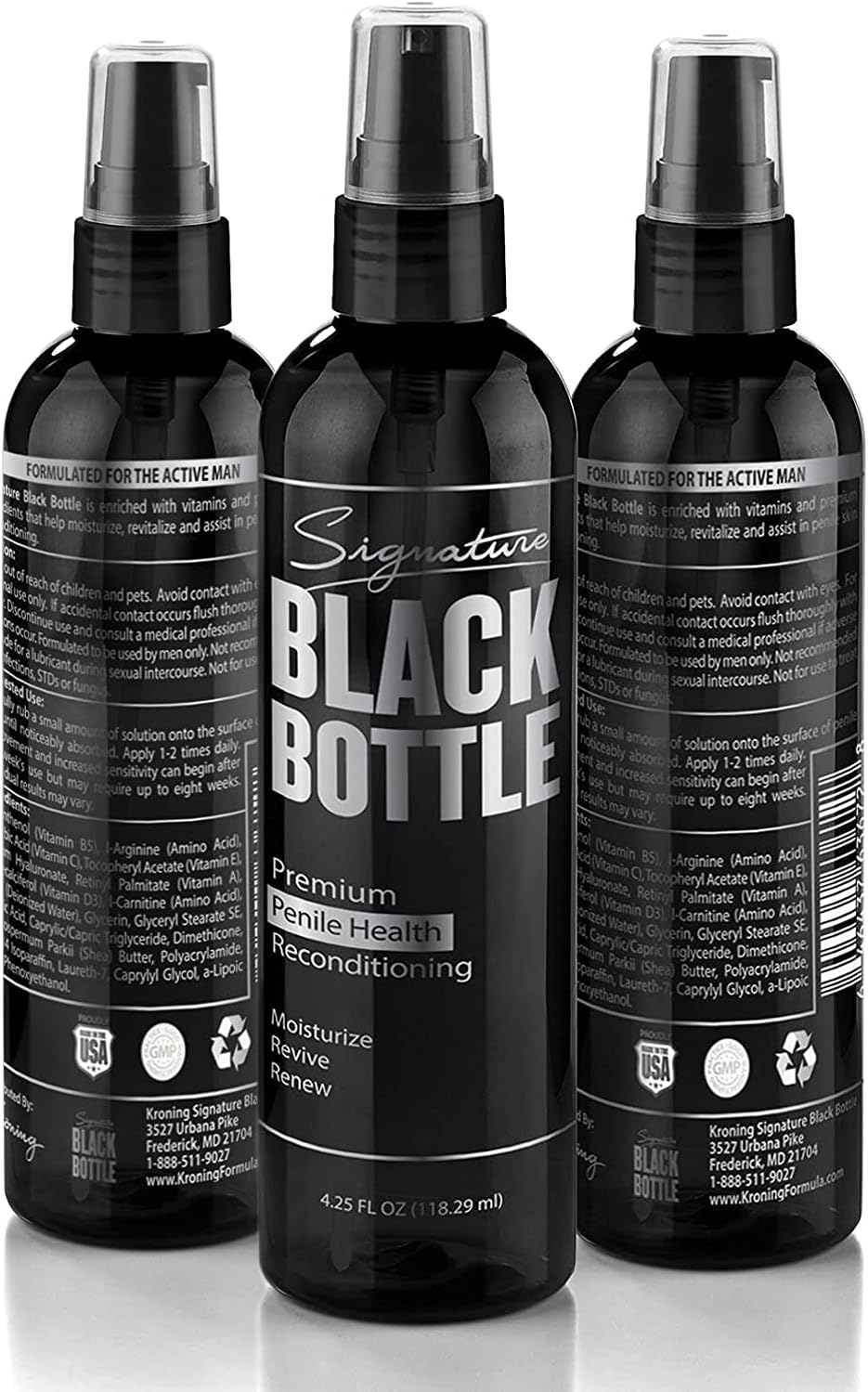 Amazon.com: Signature Black Bottle - Penile Moisturizer Cream ...
