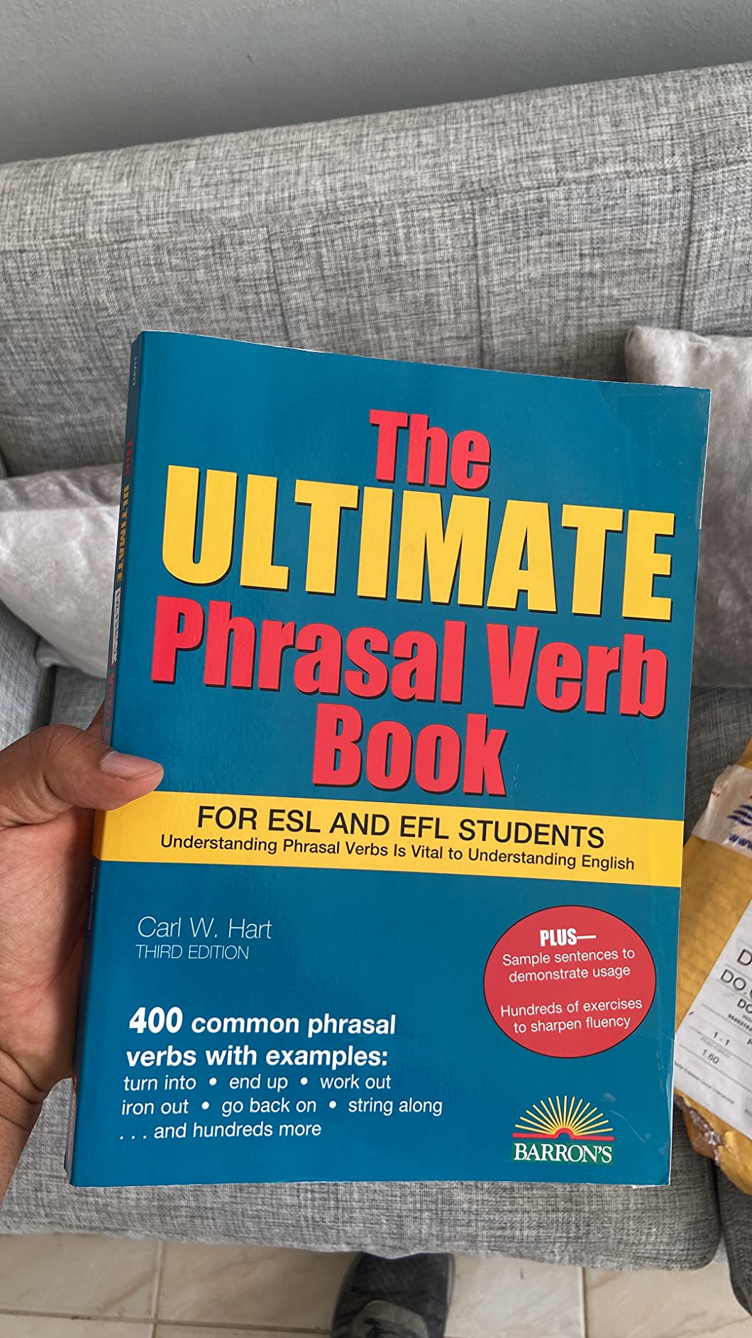 Amazon.com: Ultimate Phrasal Verb Book (Barron's Foreign Language ...