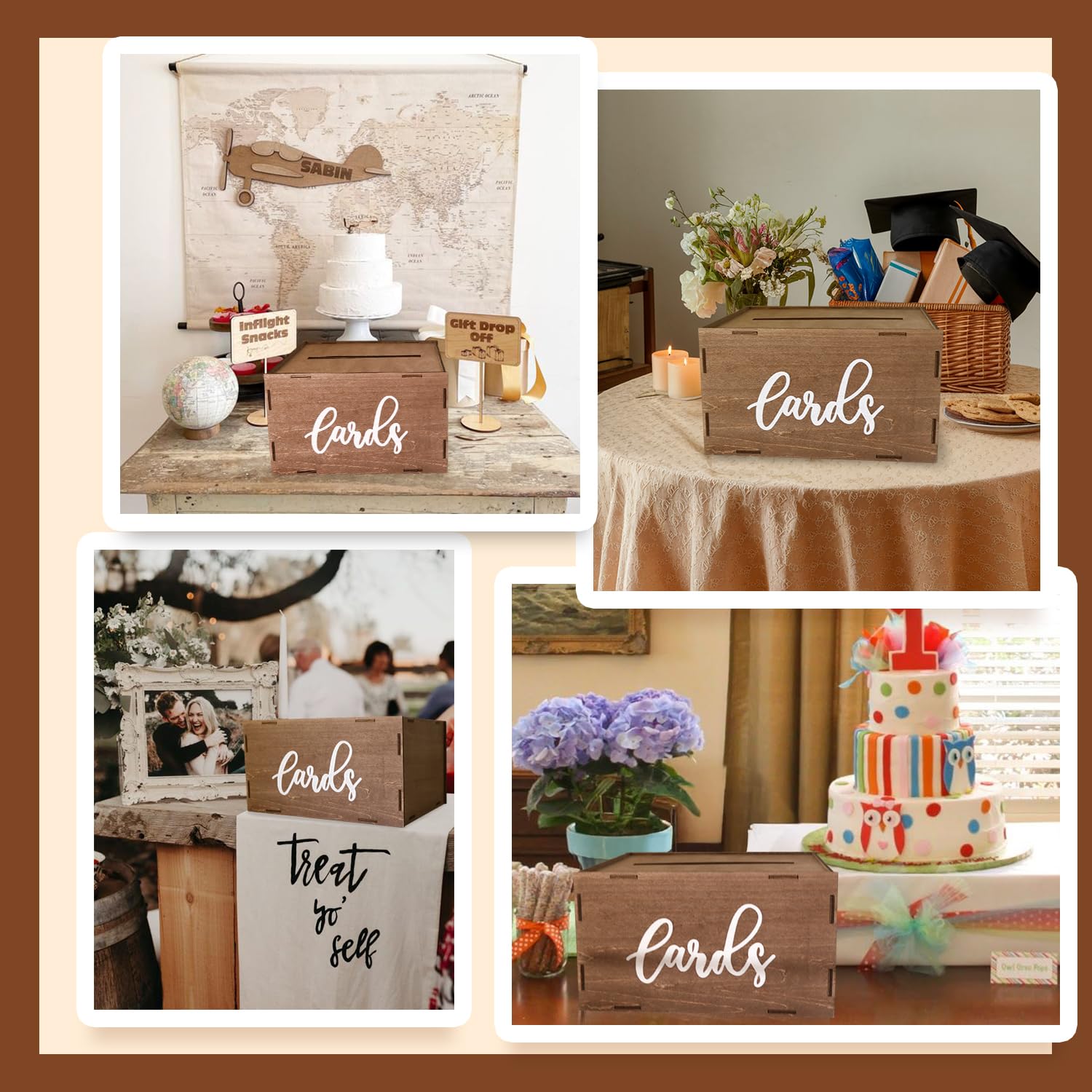 Card Box Fall Wedding Ideas Wedding Post Box • Little Wootton