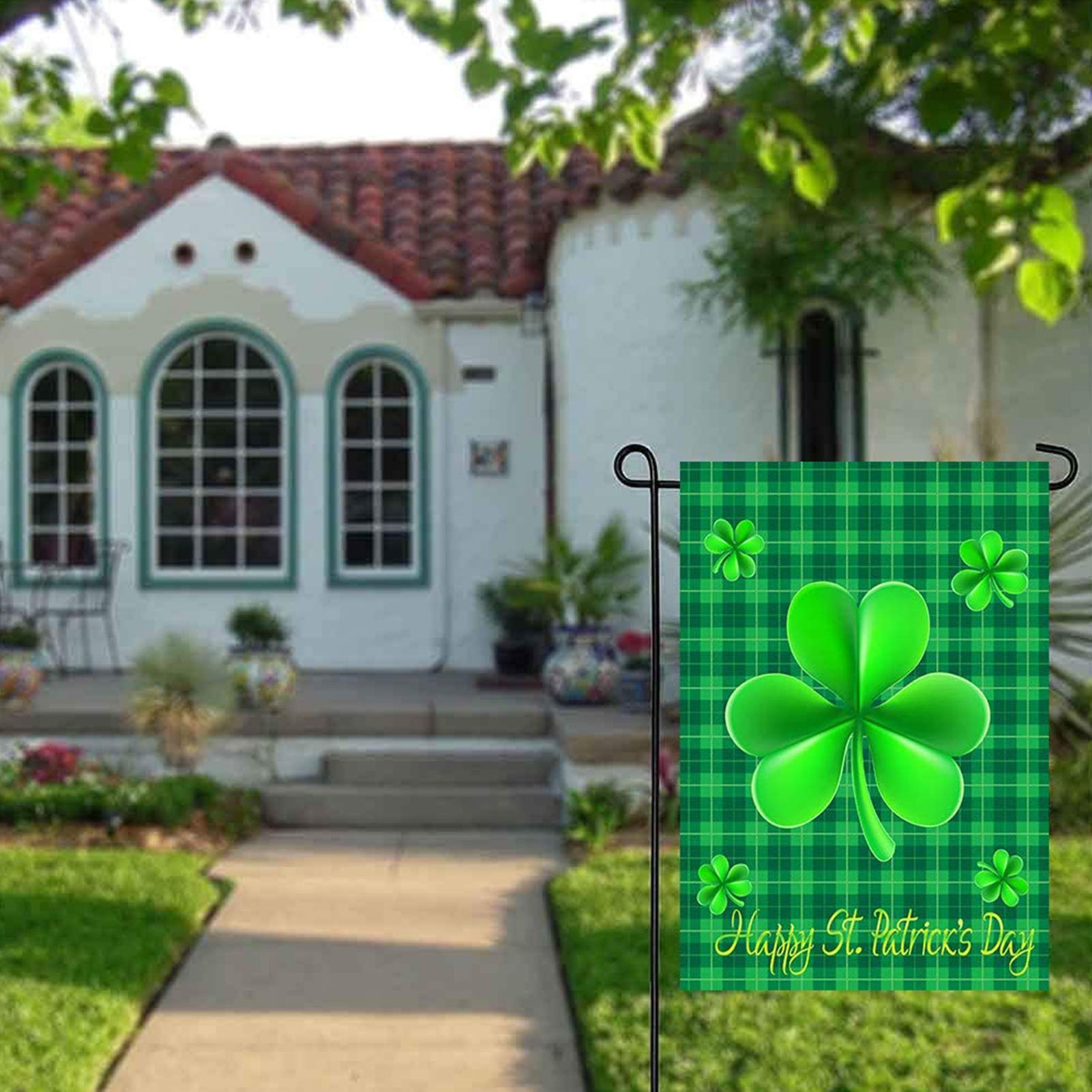 Snapklik.com : WENWELL Happy St Patricks Day House Garden Flags ...