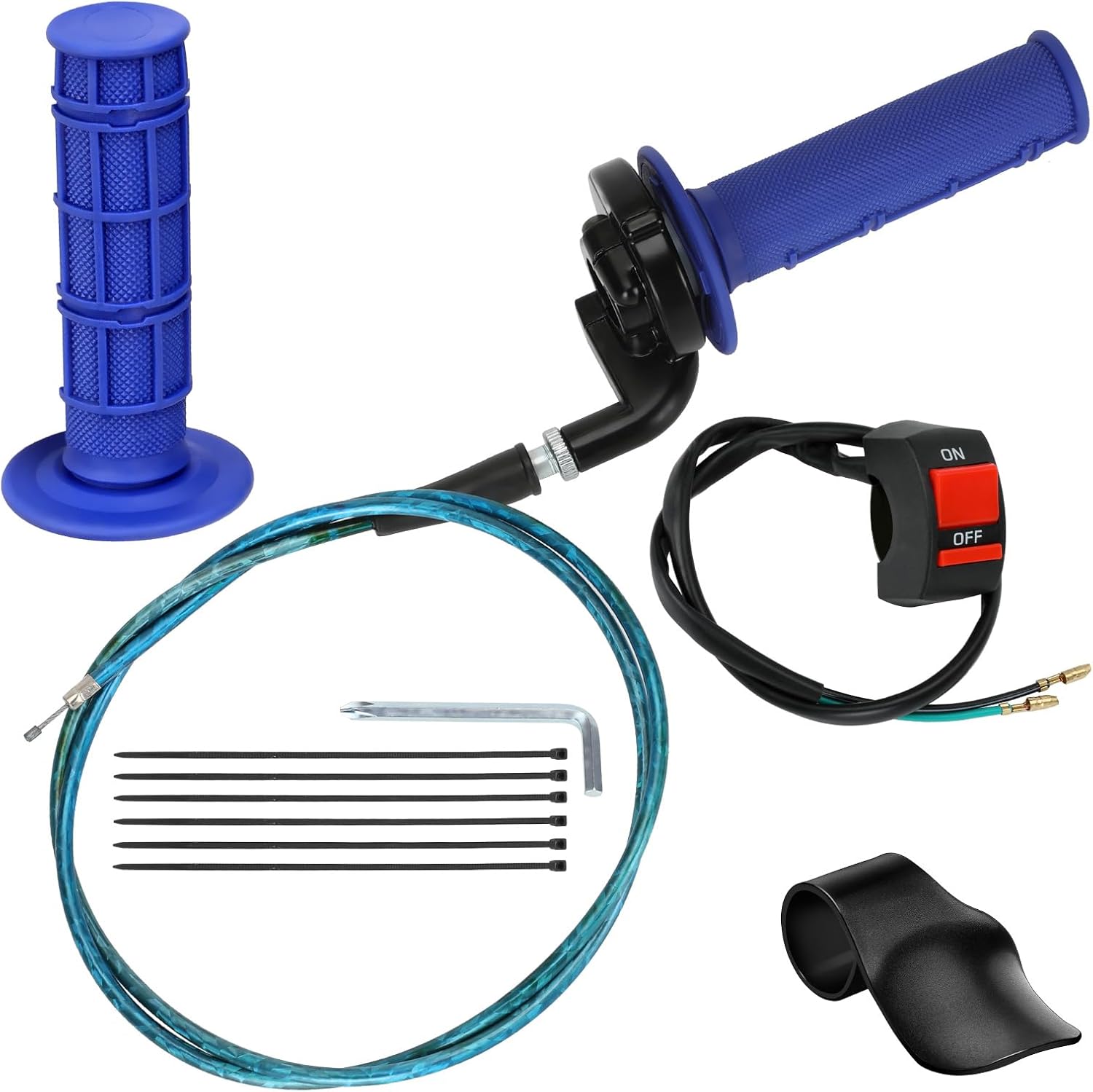 Amazon.com: HIAORS Mini Bike Throttle Assembly Compatible with Coleman ...