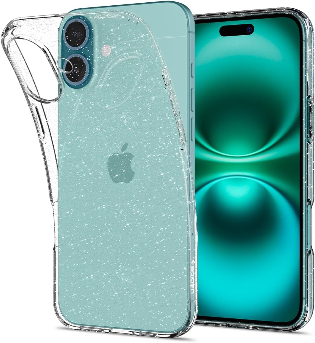 Amazon.com: Spigen Liquid Crystal Glitter Designed for iPhone 16 Case ...