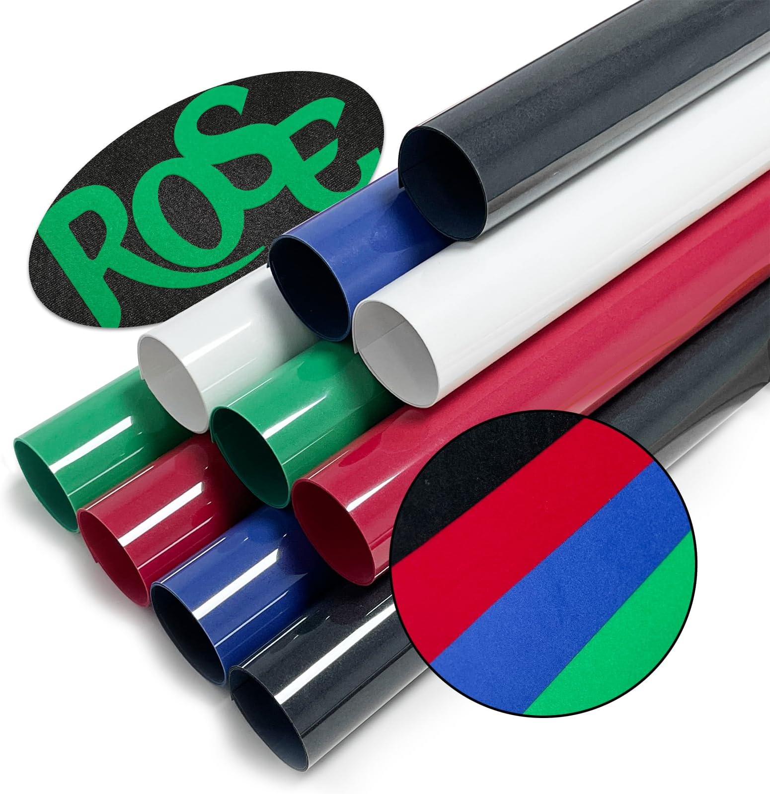 Amazon.com: Siser StripFlock Pro HTV 12"x1yd Roll (Black) - Textured ...