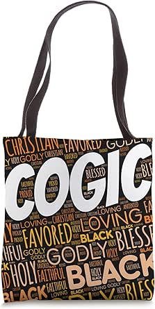 Amazon.com: COGIC Proud Christian Religious Tote Bag : Clothing, Shoes ...