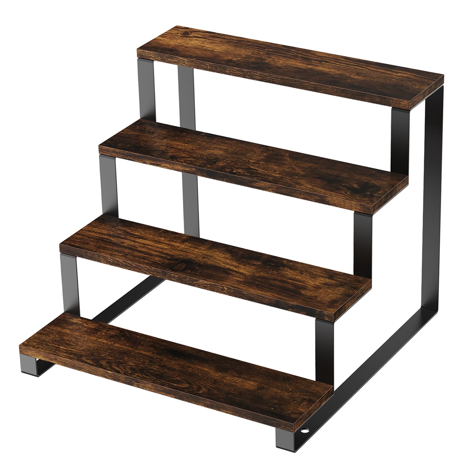 Amazon.com: WOLiBOSS Wooden Display Riser Stand, 4 Tier Widened Display ...