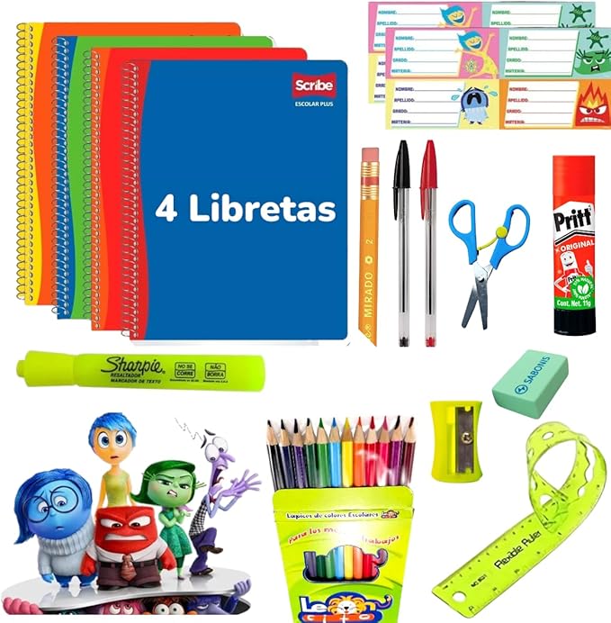 Paquete Kit De Utiles Escolares Primaria Secundaria Mejores Marcas ...