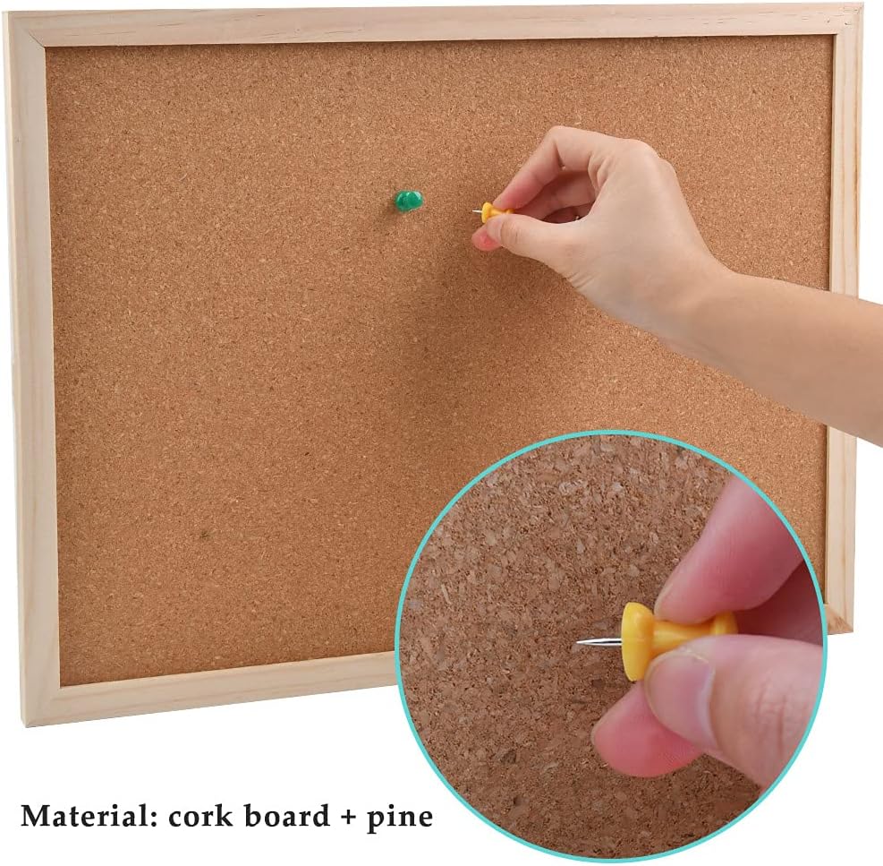 Message Cork board72-Piece Set of 30x40cm Double-Sided Usable Message ...