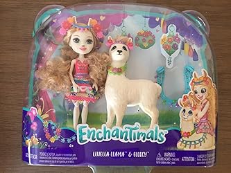 Amazon.es: Enchantimals Muñeca Tadley Tiger con mascota Kitty White ...
