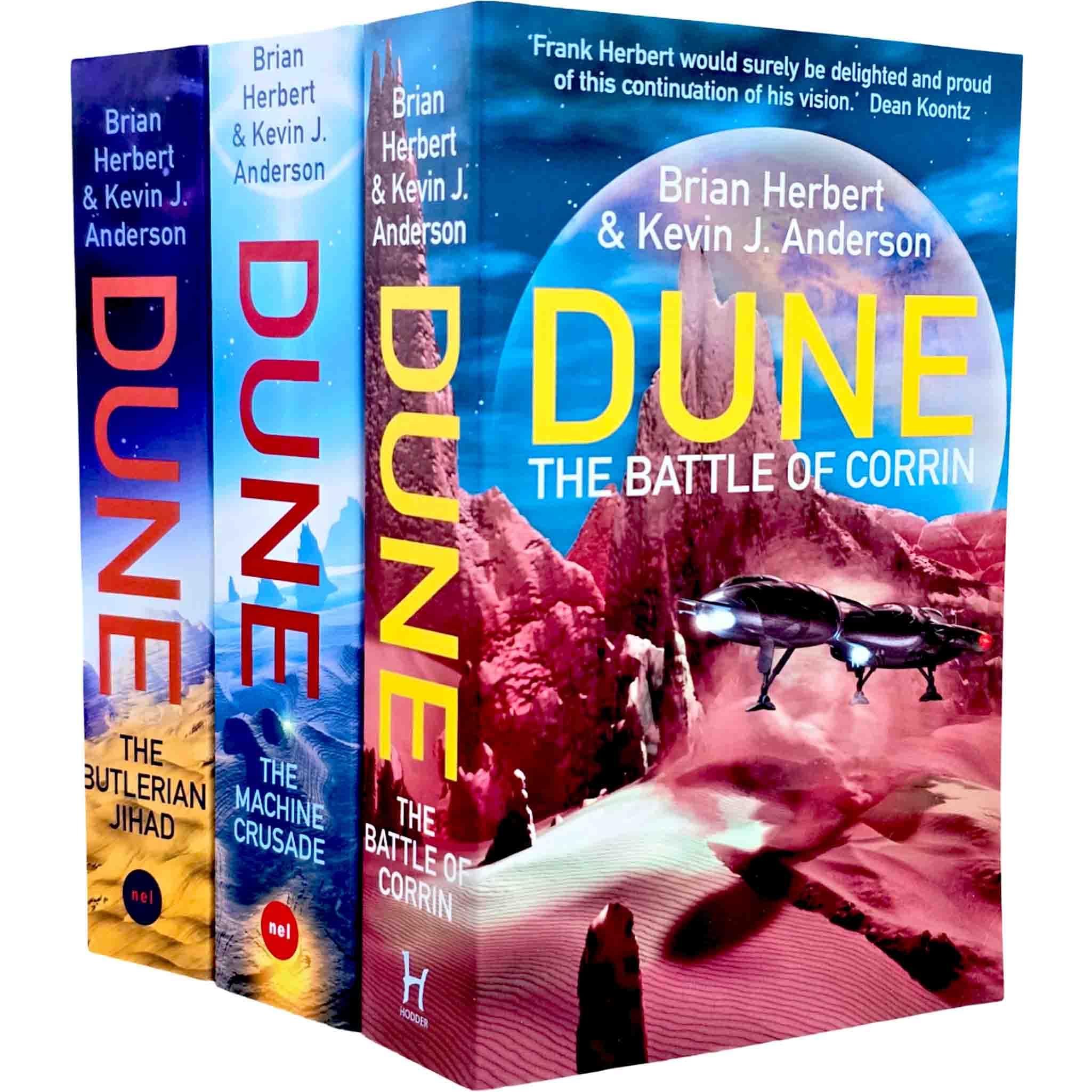 Legends of Dune Series 3 Books Collection Set (The Butlerian Jihad, The ...