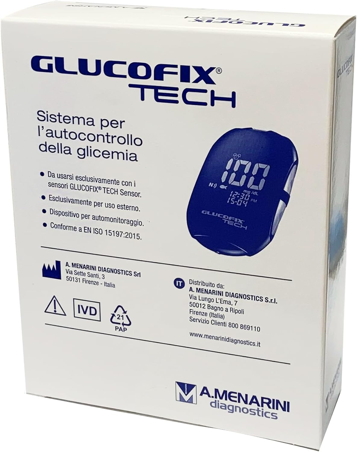 GLUCOFIX TECH SET : Amazon.it: Salute e cura della persona