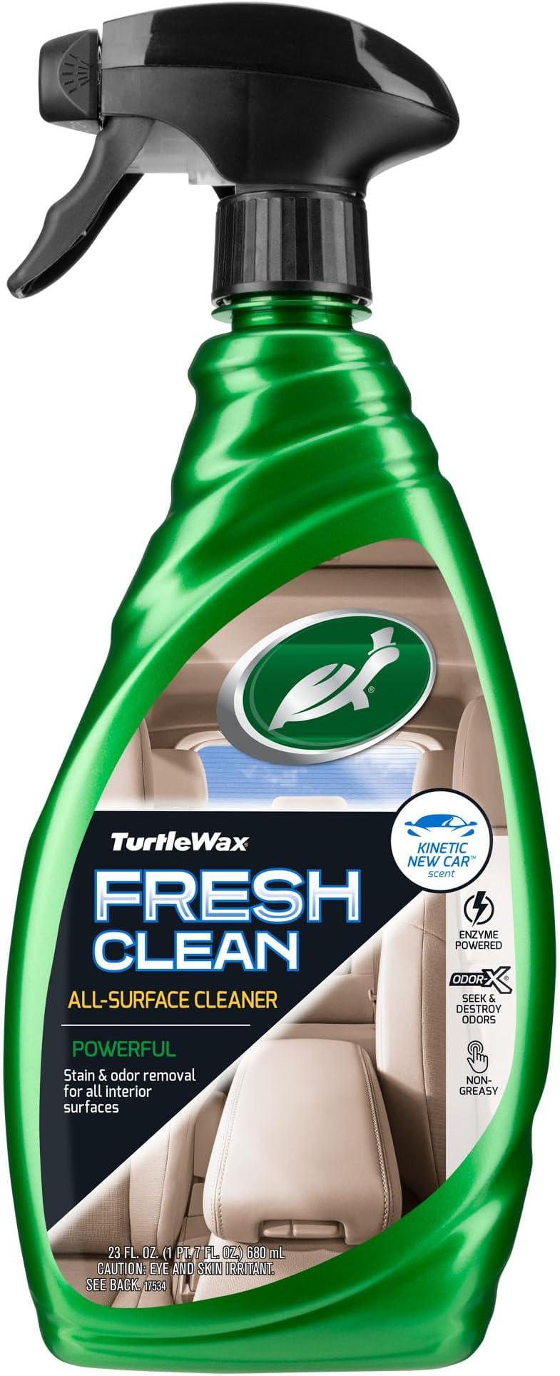 Turtle Wax 51783 Dash & Glass Car Dashboard & Window Screen Shine 500ml ...