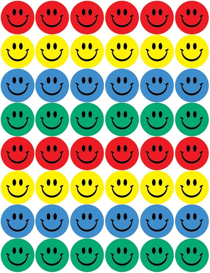 Amazon.com: Eureka Back to School Classroom Supplies Large Smiley Face ...