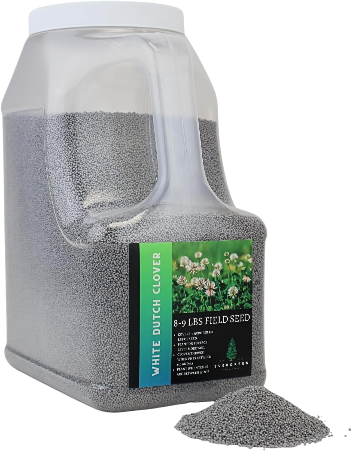 Amazon.com : Clover Trio Seed Blend - Premium Clover Seed Mix - 25 LB ...