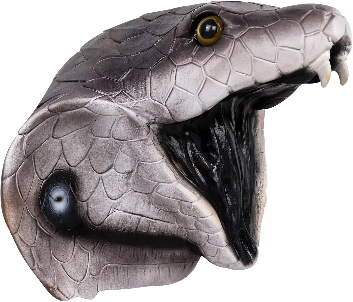 Amazon.com: Bulex Snake Mask Scary Creepy Halloween Animal Cosplay Mask ...