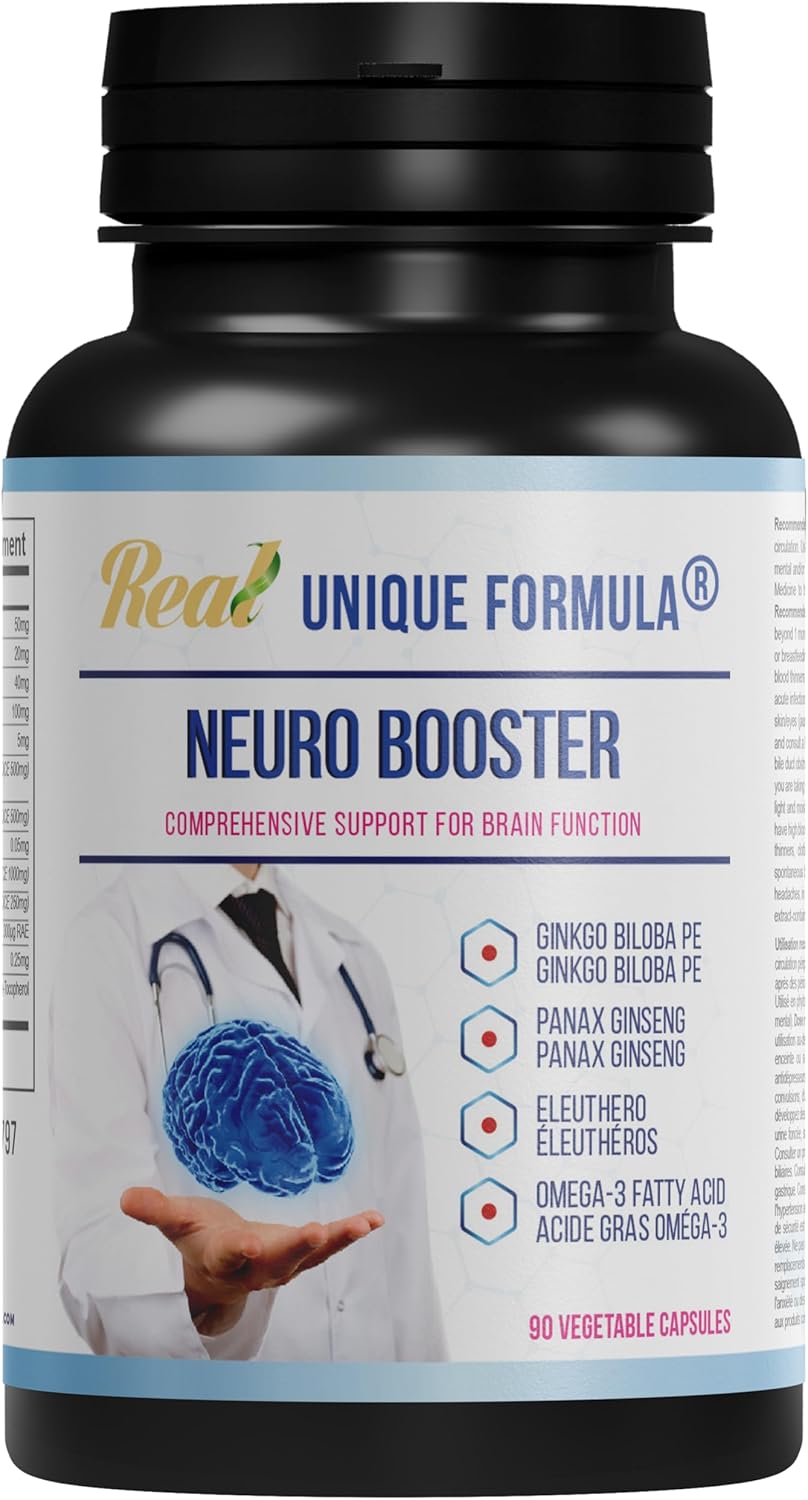 Cognitive enhancer with Ginkgo Biloba for brain health