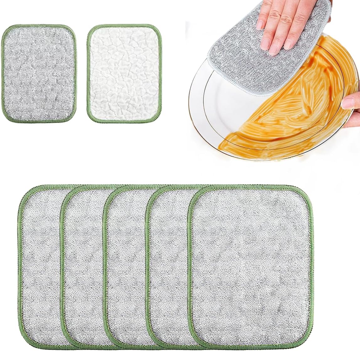 Amazon.com: 2025 New Multipurpose Wire Dishwashing Rags, Non-Scratch ...