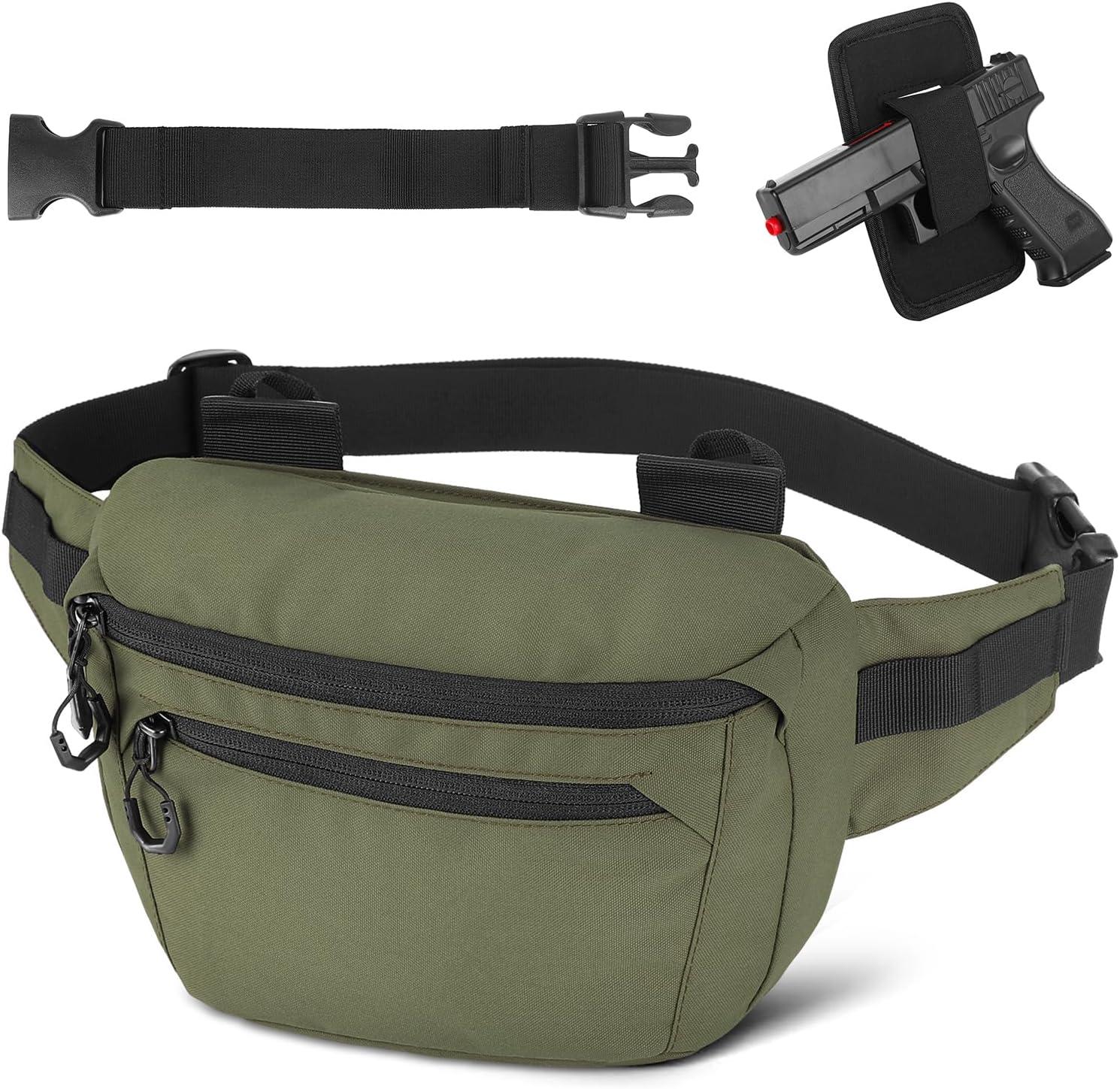 Amazon Huntvp Tactical Fanny Pack Concealed Carry Waist Bag For