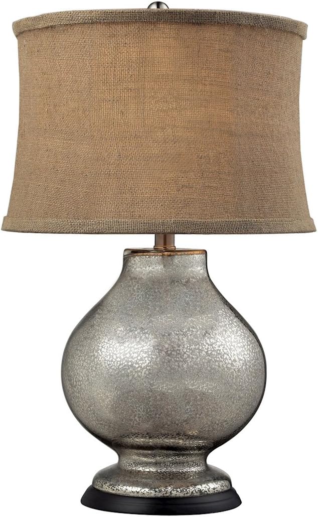 Elk Lighting D2239-LED Stonebrook LED Table Lamp in Antique Mercury ...