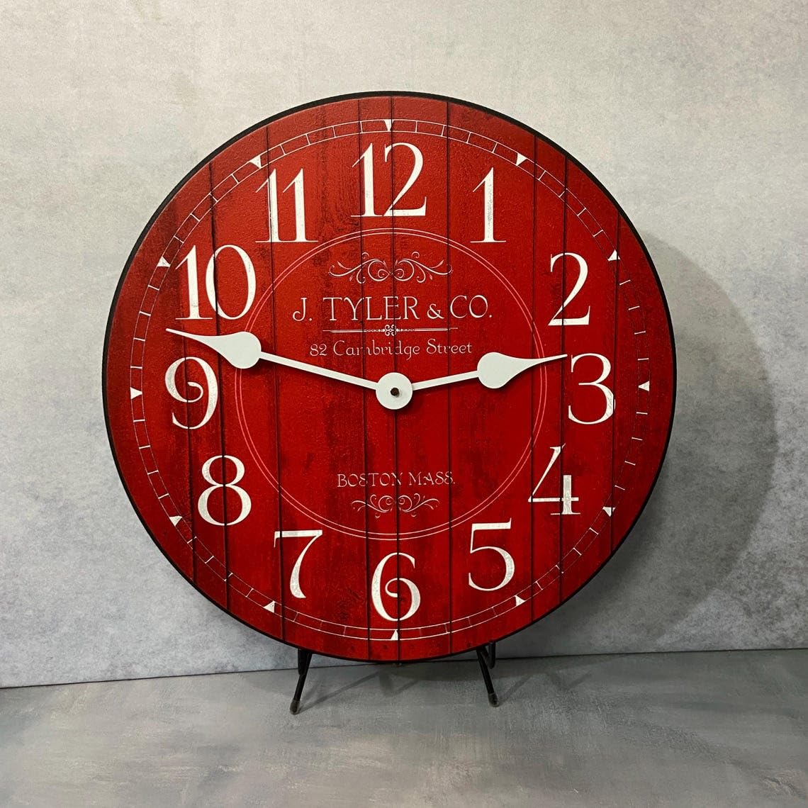 Extra Large Wall Clock Red Upgraded] 16.5 Large Digital Wall Clock