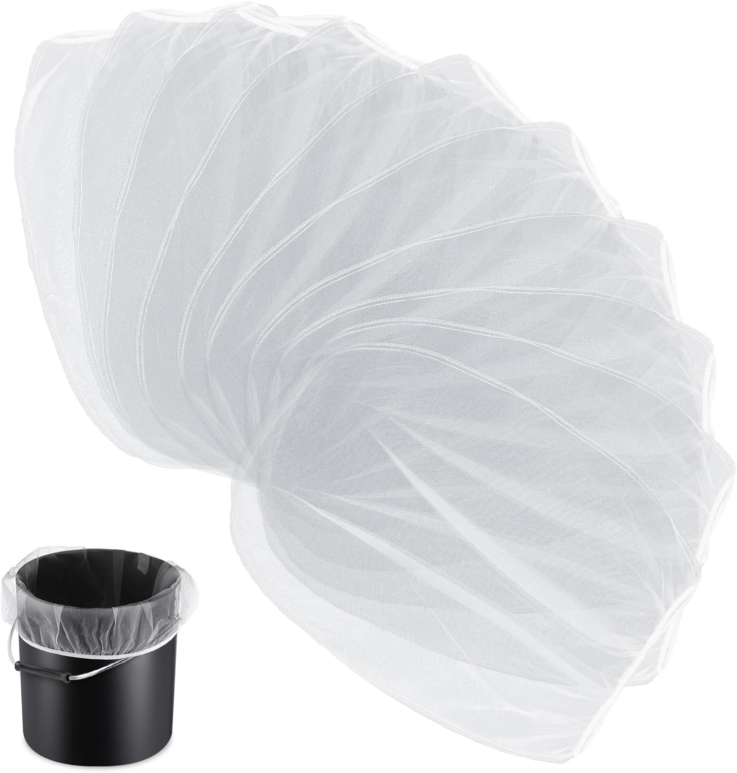 Amazon.com: Xsourcer Paint Strainer Bags, 12 Pieces 5 Gallon White Fine ...