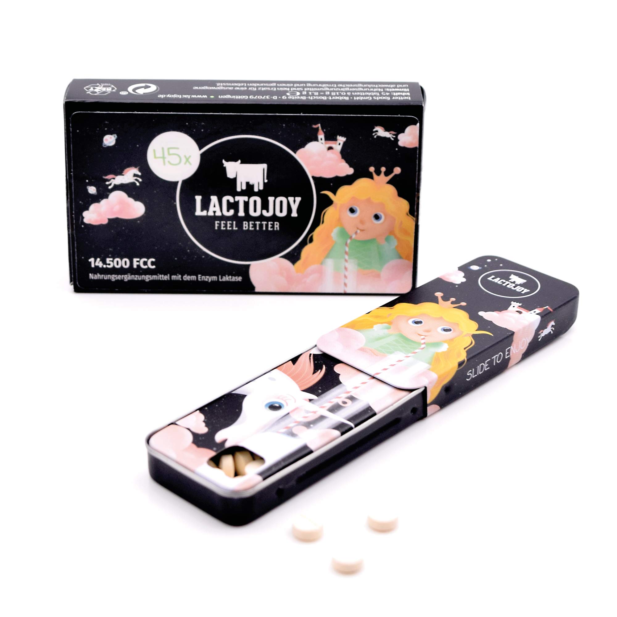 Lactojoy Lactase Tablets Kids Edition For Kids Helps With Lactose ...