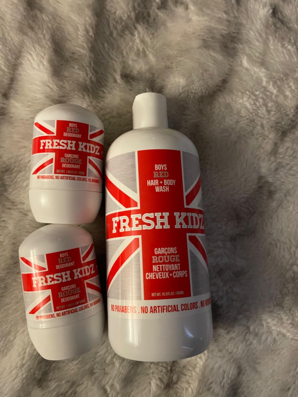 Amazon.com : Fresh Kidz Hair & Body Wash 16.9 fl.oz. and 2 Roll On ...